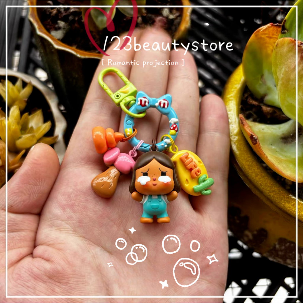 Authentic Pop Mart Sitting Figure Keychain Phone Holder Handmade Gift ...