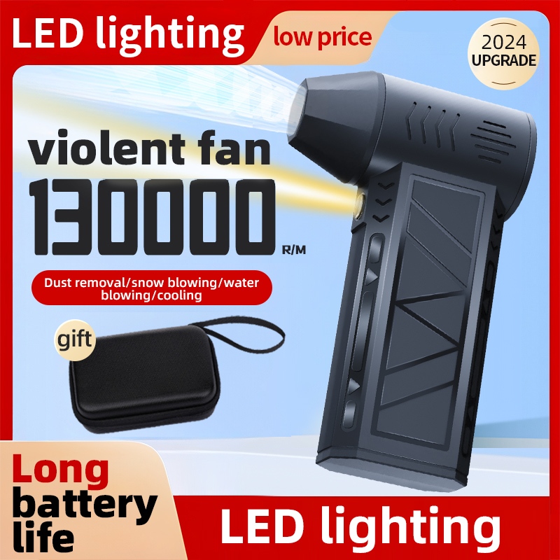 Mini Turbocharged Fan 130000 RPM Turboblower Jet Fan Violent Turbofan ...
