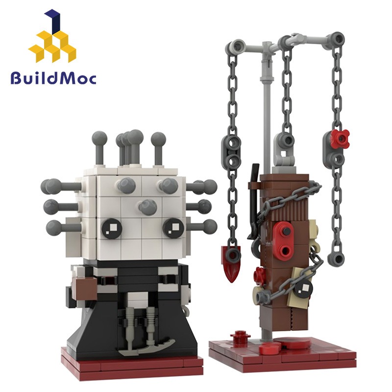 Buildmoc Hellraiser movies model Brickheadz 2 for 1 Building Blocks ...