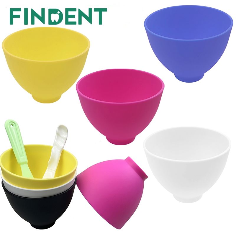 Dental Lab Rubber Mixing Bowl Flexible Reusable for Alginate Plaster ...