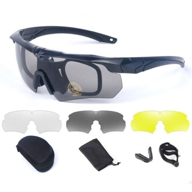 CS Tactical Bulletproof Goggles Pilot Goggles Military Fans Explosion ...