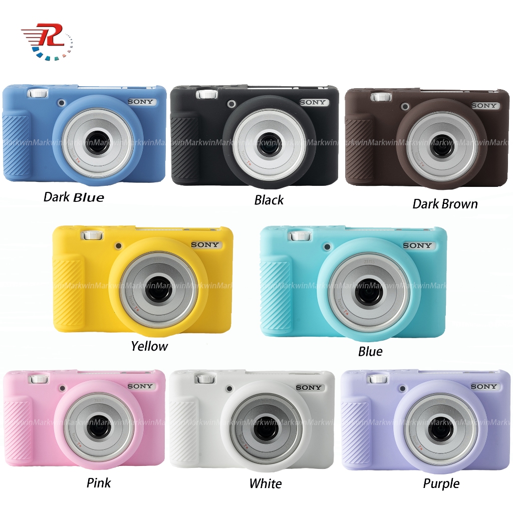 Sony ZV1M2 ZV1 Mark II Soft Silicone Rubber Camera Body Case Cover For ...