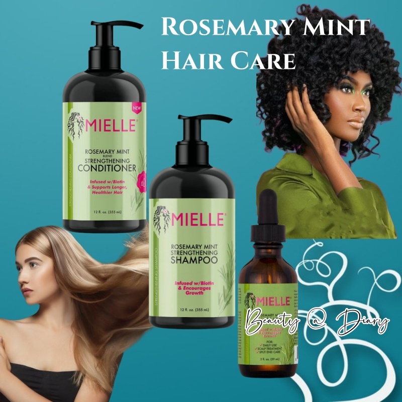 Mielle organics rosemary mint scalp & hair strengthening oil 59ml hair growth Oil ...
