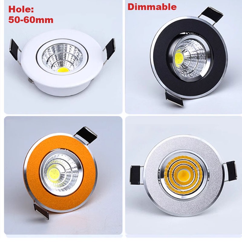 Ready Stock Dimmable 3W LED Eyeball Spotlight Ceiling Light LED ...