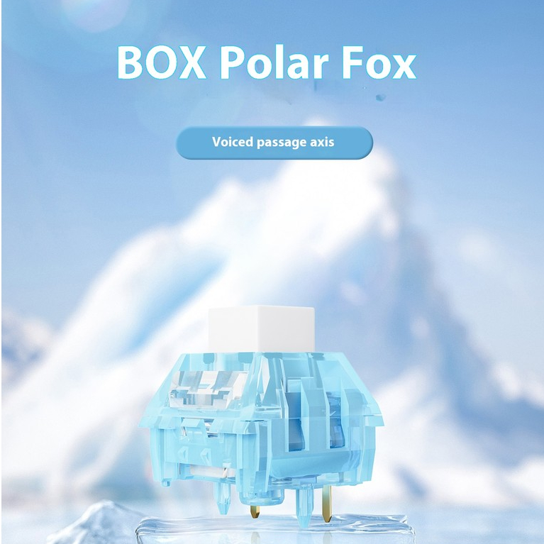 Kailh Box Polar Fox Switch Paragraph Switch Hot swappable Mechanical ...