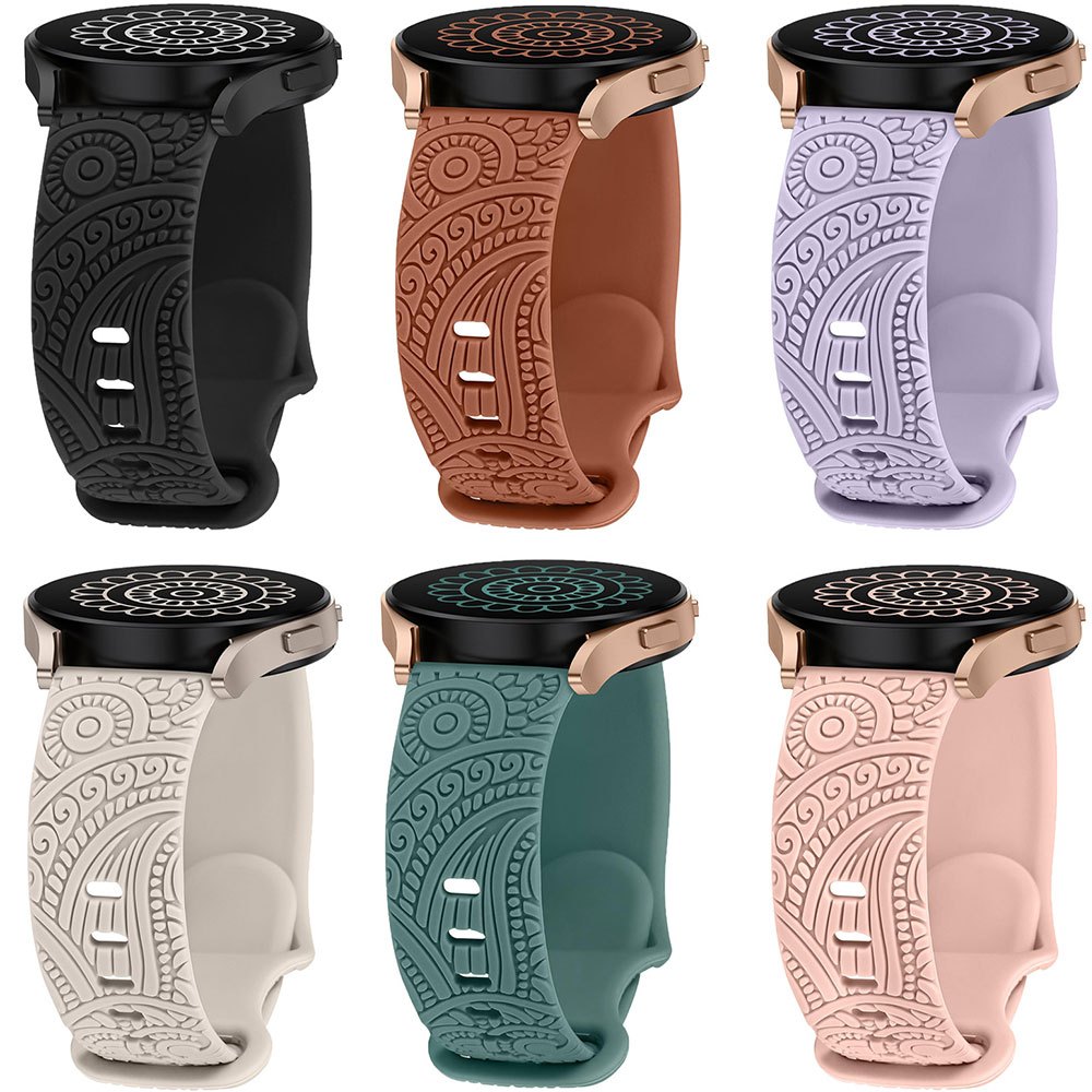 Silicone Engraved Watch band Strap For AXTRO Fit 3 /Actxa Tempo 5c ...