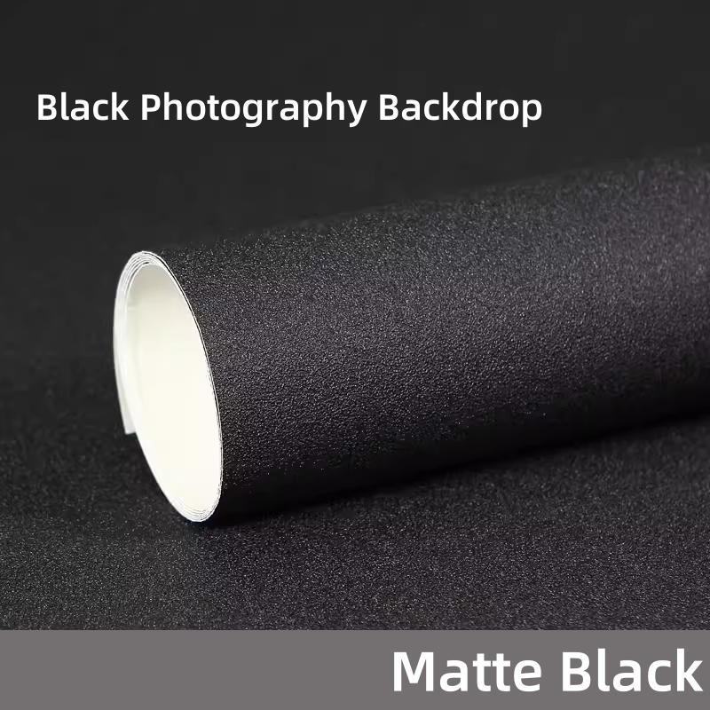 Selens Black Backdrop Matte Texture Photography Background Paper ...