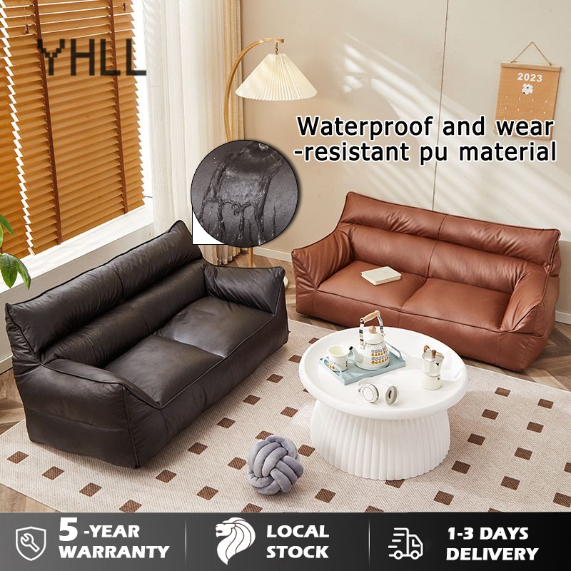 HDB Lazy Boy Sofa Bean Bag Sofa Tatami Double Sofa Bed Ergonomic design ...
