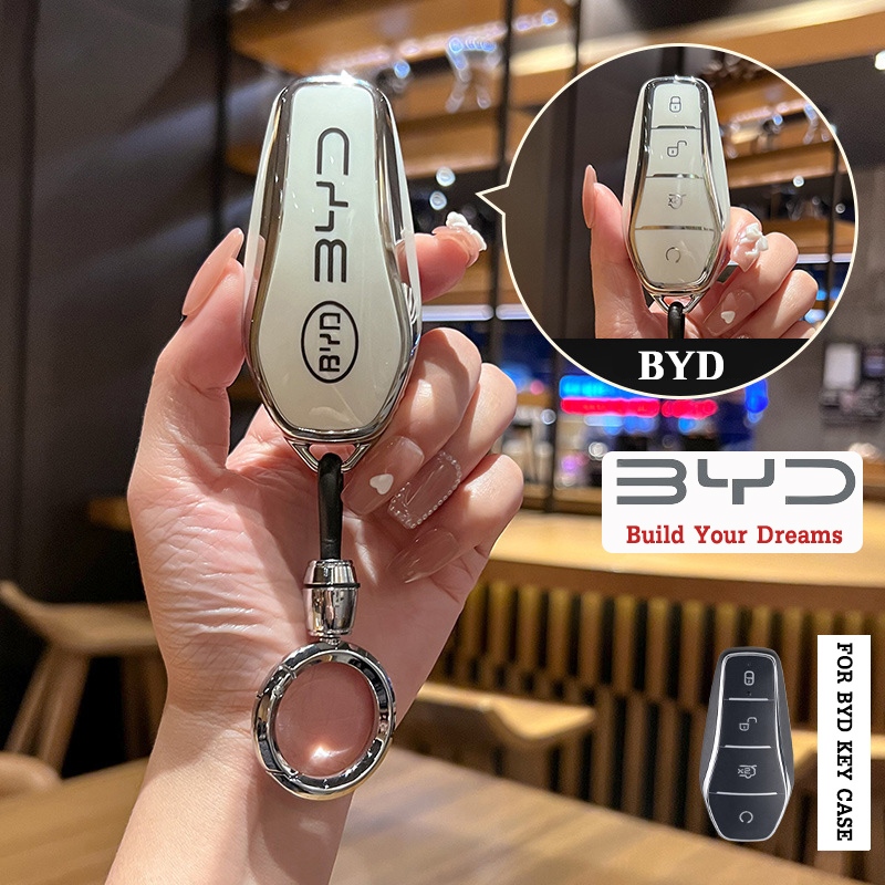 BYD car key case Smart key accessories suitable for BYD sealion 06/Atto ...