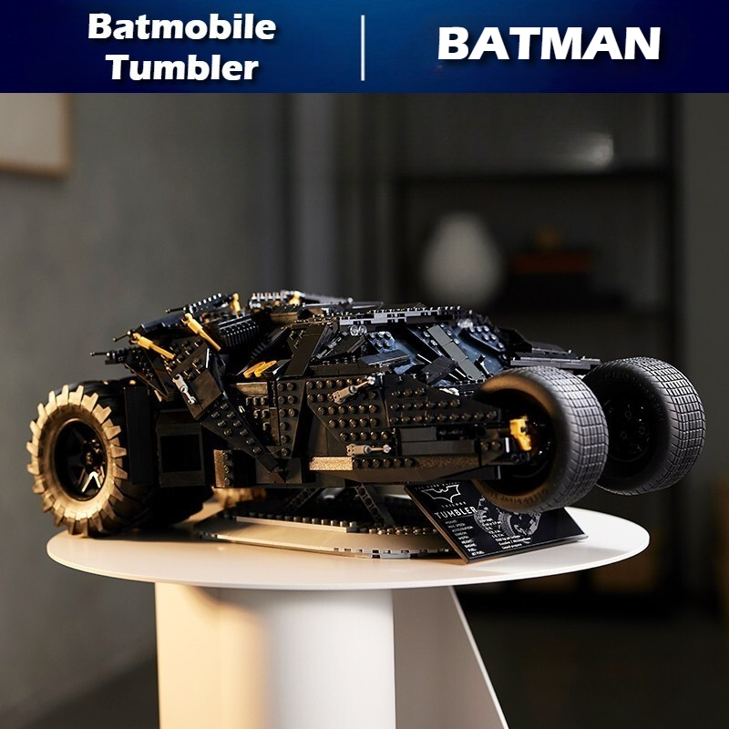 76240 Batman series building block toys Batman Batmobile Tumbler ...