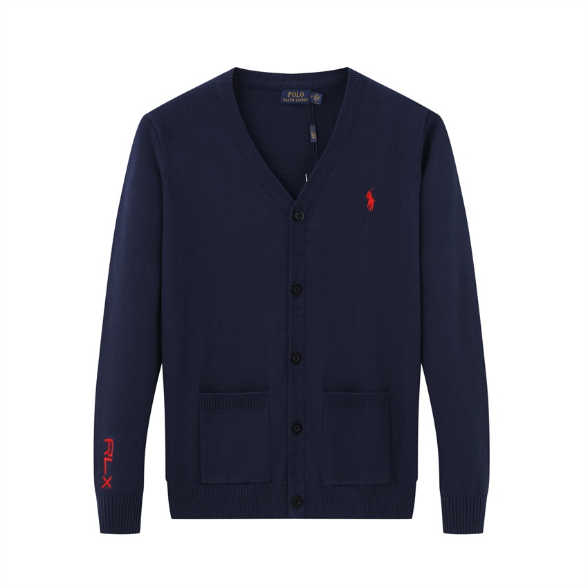 Autumn Winter New Style Ralph Lauren RL Sweater POLO Sweater Men's Pure ...