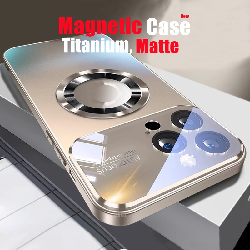 Magnetic case for iPhone 16 PRO MAX 14 13 12 11 15 PRO MAX 15 Plus ...