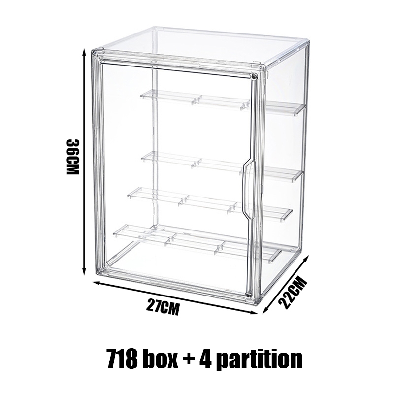 YIXIN Acrylic Popmart Display Box Figurine Display Case Blind Box ...
