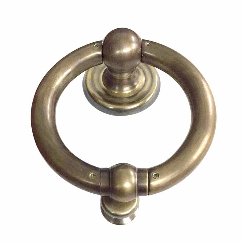 Large Vintage Solid Brass Front Door Knocker Morden Glass Wooden Door ...