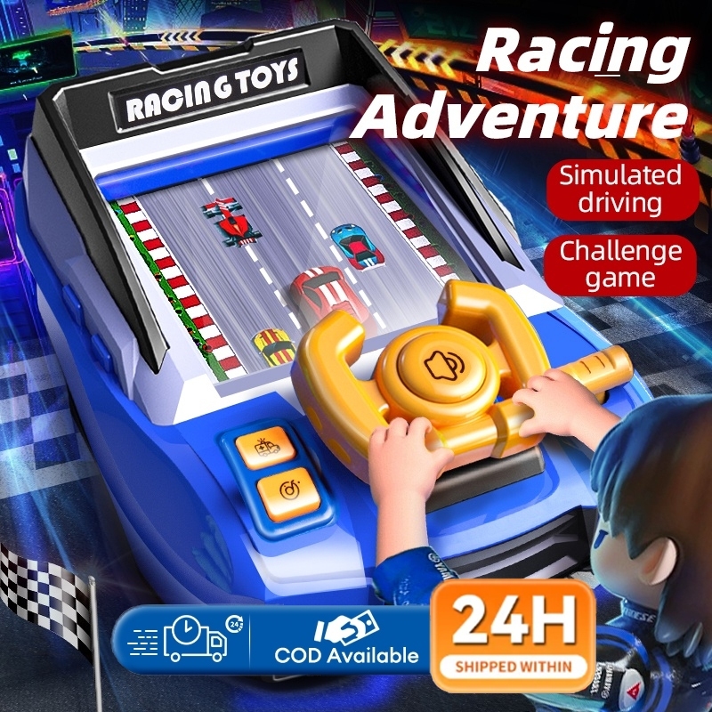 【Local Stock】Car Adventure Arcade Simulated Driving Toy Car USB ...