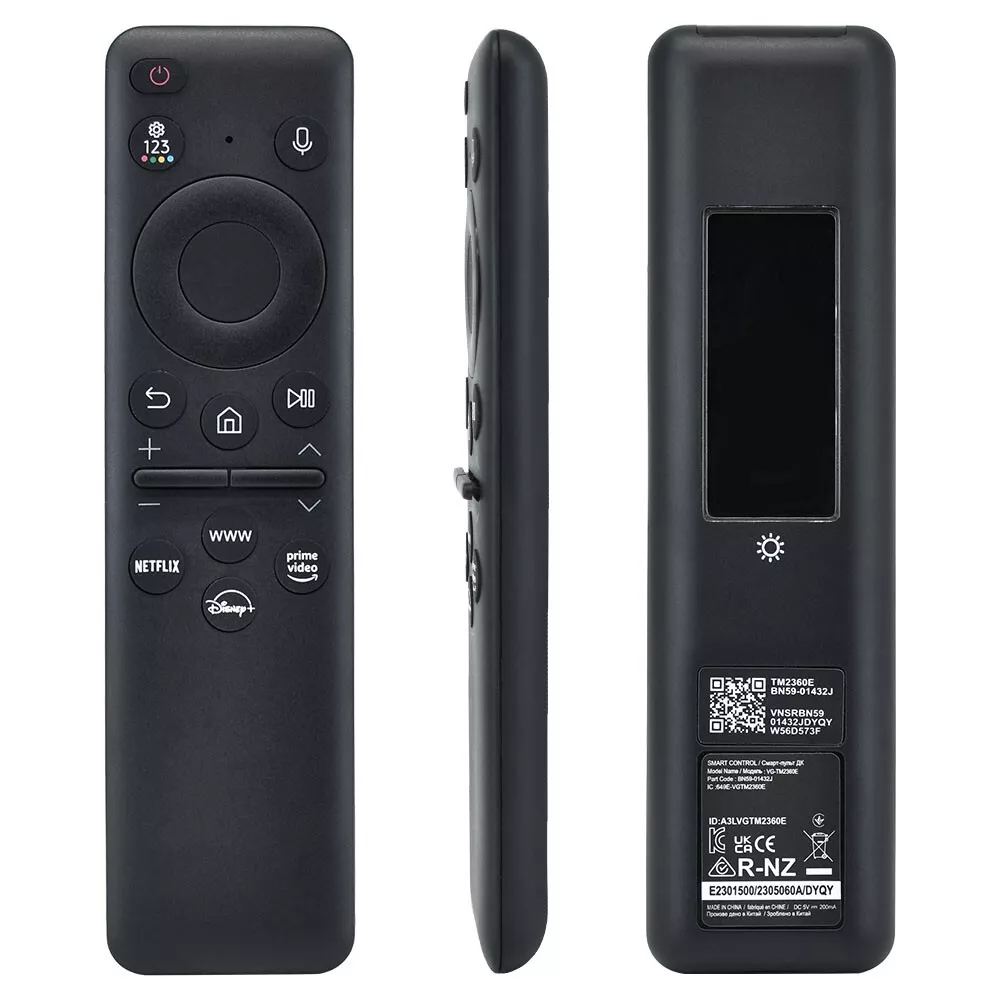 Samsung BN59-01432J Solar TM2360E Solar Cell Voice Remote For 2023 ...