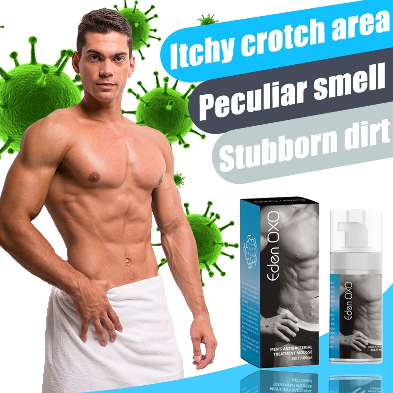【EDEN OXO】Men's Private Parts Anti-Itch Mousse 100ml Anti-Bacterial And ...