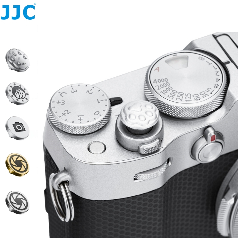 JJC Camera Shutter Button for FUJI Fijifilm XT50 XM5 GFX100RF X100VI X100F X-T5 X-T4 X-T3 X-T2 X ...