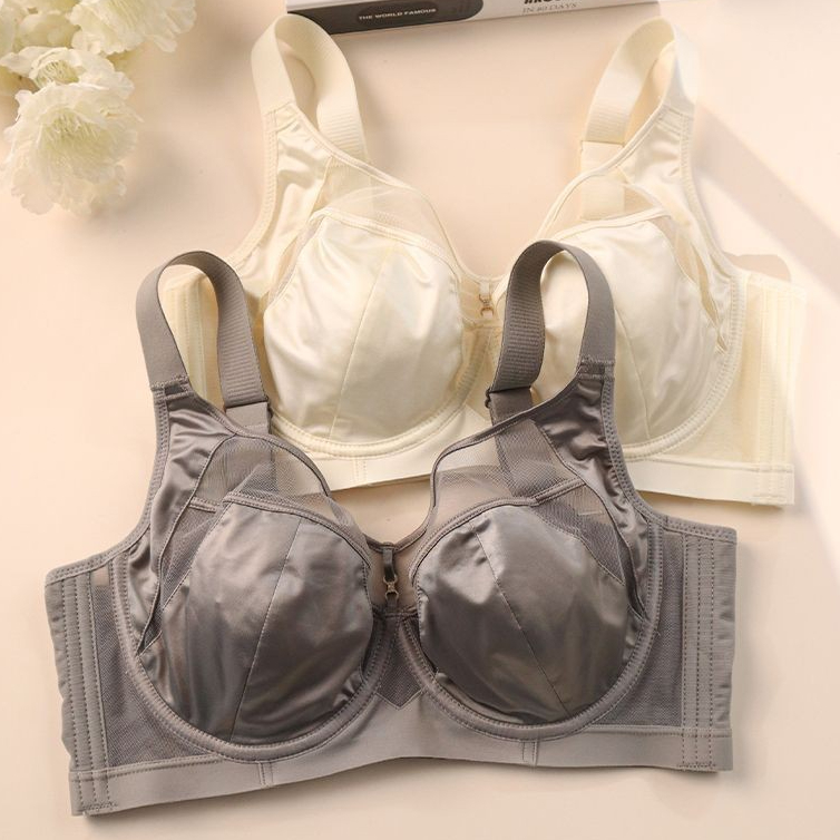 New Style Glossy Underwear Women Thin Style Breathable Soft Steel Ring ...