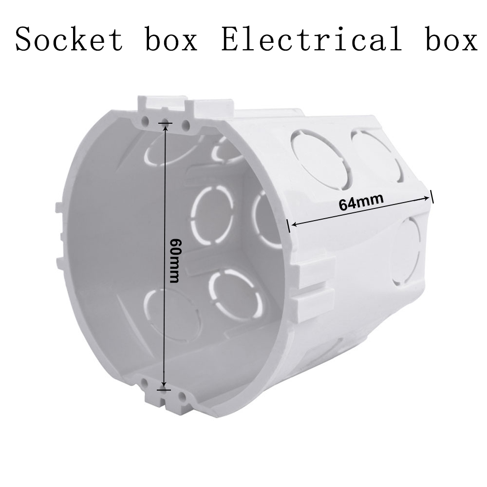 VISWE junction box switch box socket box mounting box electrical box，82 ...
