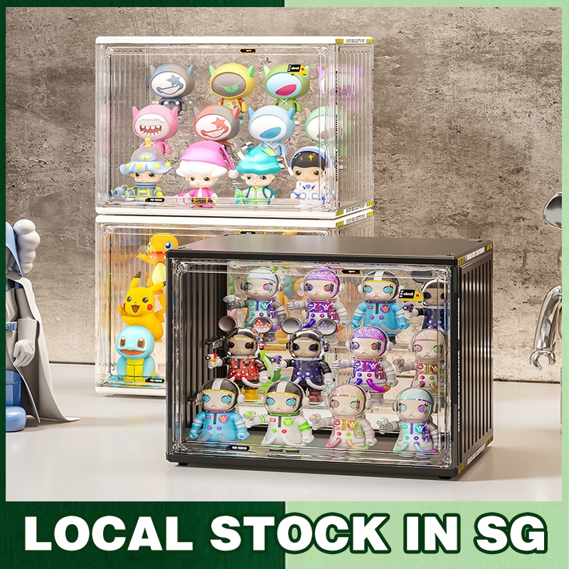 Popmart Display Box Acrylic Bag Storage Box Stackable Shoe Box Acrylic ...