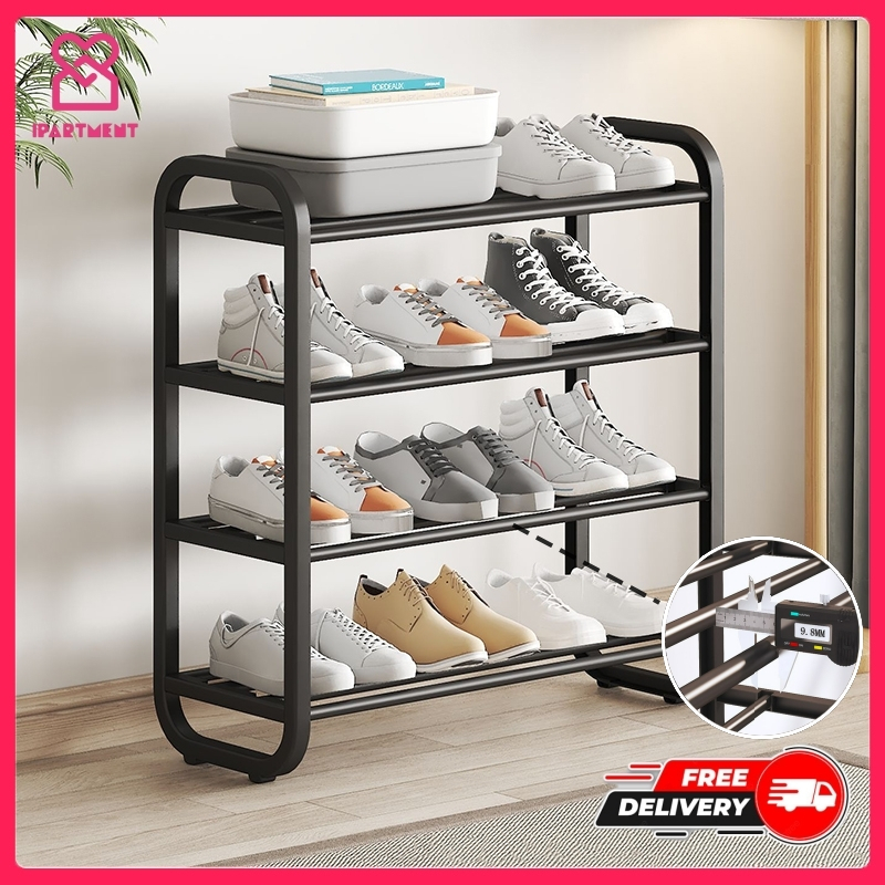 【SG】Shoe rack outdoor shoe rack thick steel pipe waterproof plastic ...