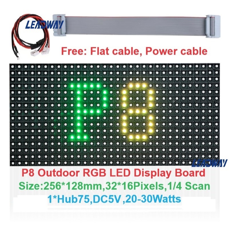 P8 Outdoor Full Color LED Display LED Signage LED Video Wall Screen LED ...