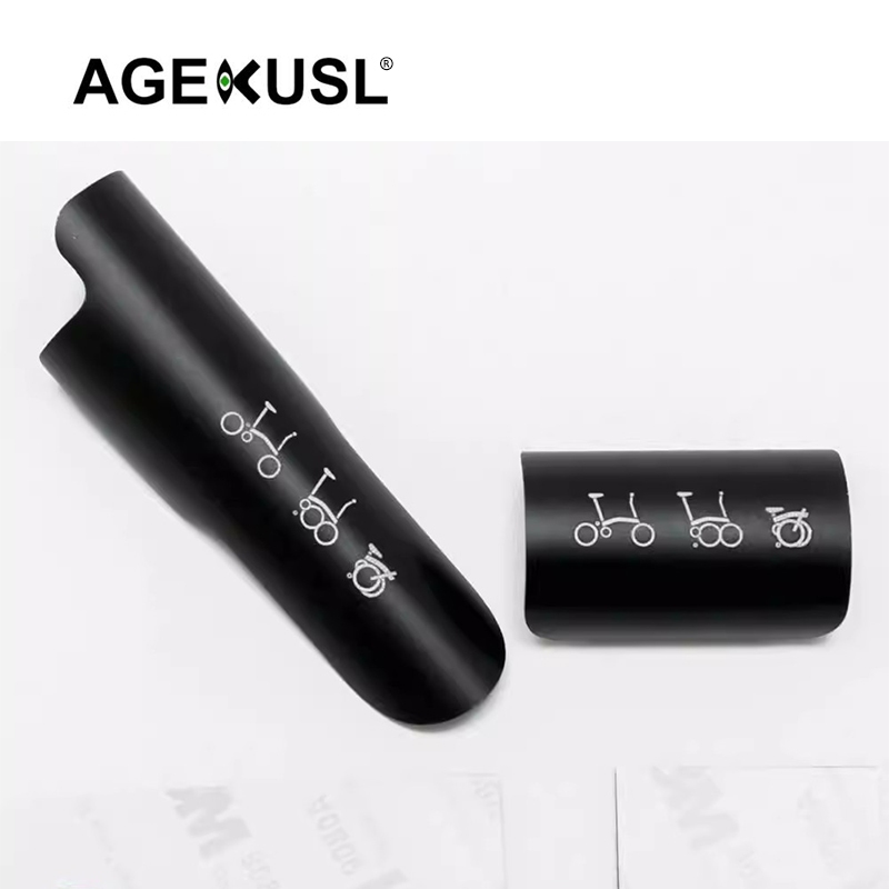AGEKUSL Bicycle Rear Fork Protector Sticker Decals Aluminum Alloys 2 ...