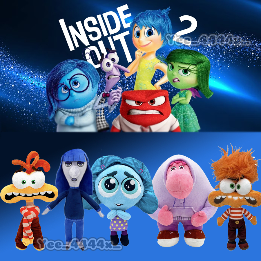inside out 2 plush Doll The Movie Peripheral Plushies Cartoon ...