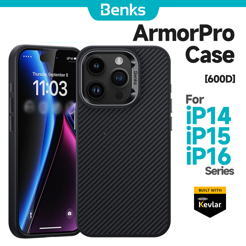 [Benks Official] Benks Magnetic ArmorPro Case Built with Kevlar 600D ...