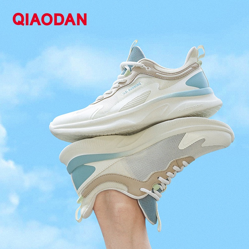 Qiaodan Men Running Shoes Mesh Breathable Cushioning Bounce Back ...