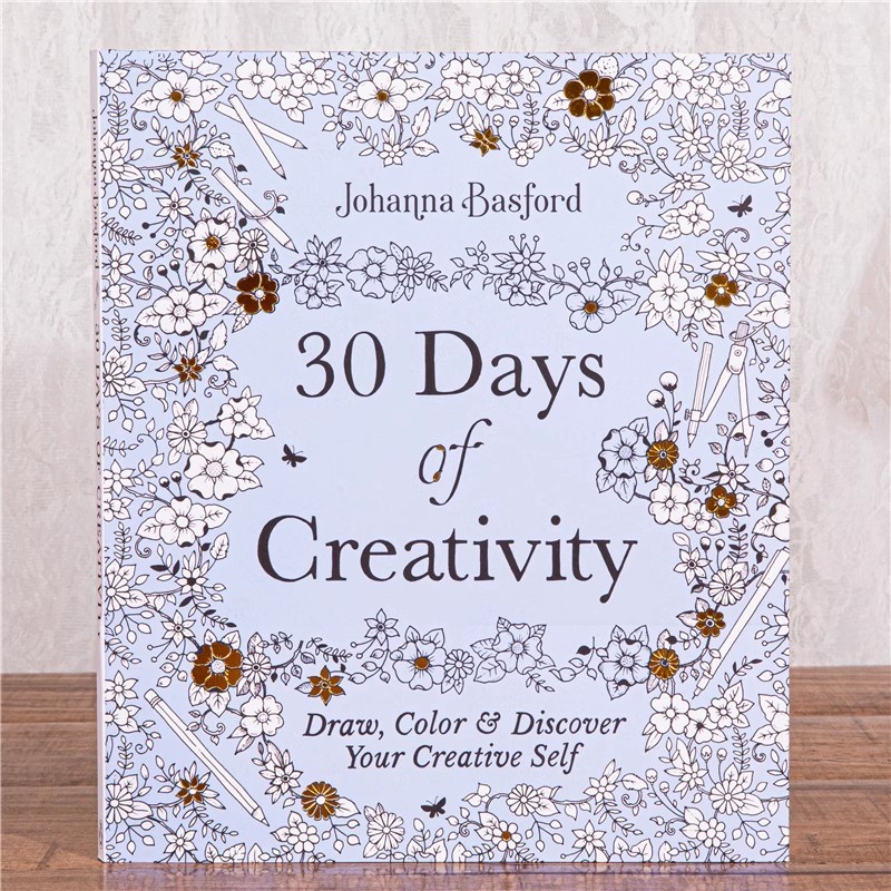 30 Days of Creativity: Draw, Color, and Discover Your Creative Self ...