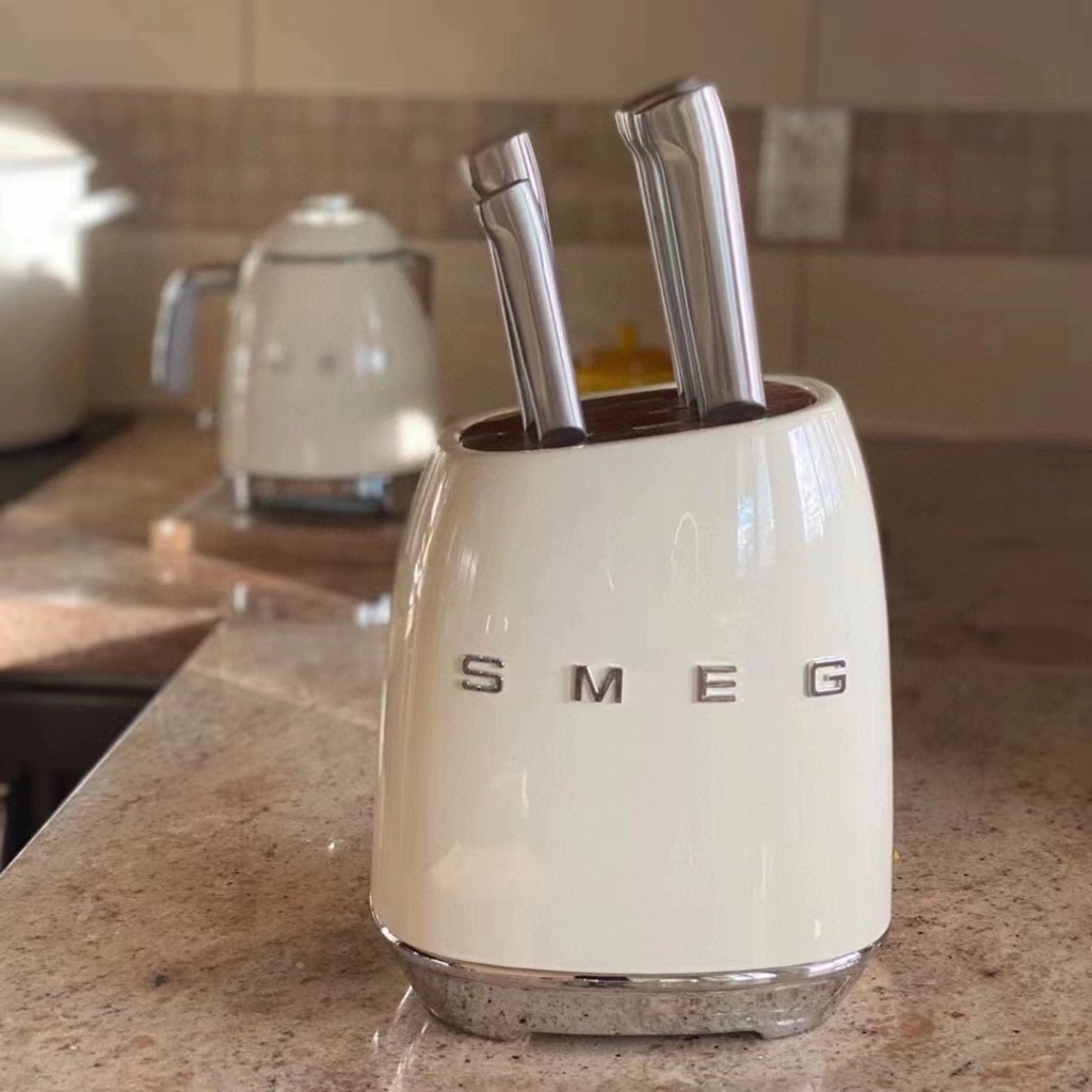 【FREE SHIPPING】SMEG 22Original 7 color SingleSME*Smeg Knife Rest Set ...
