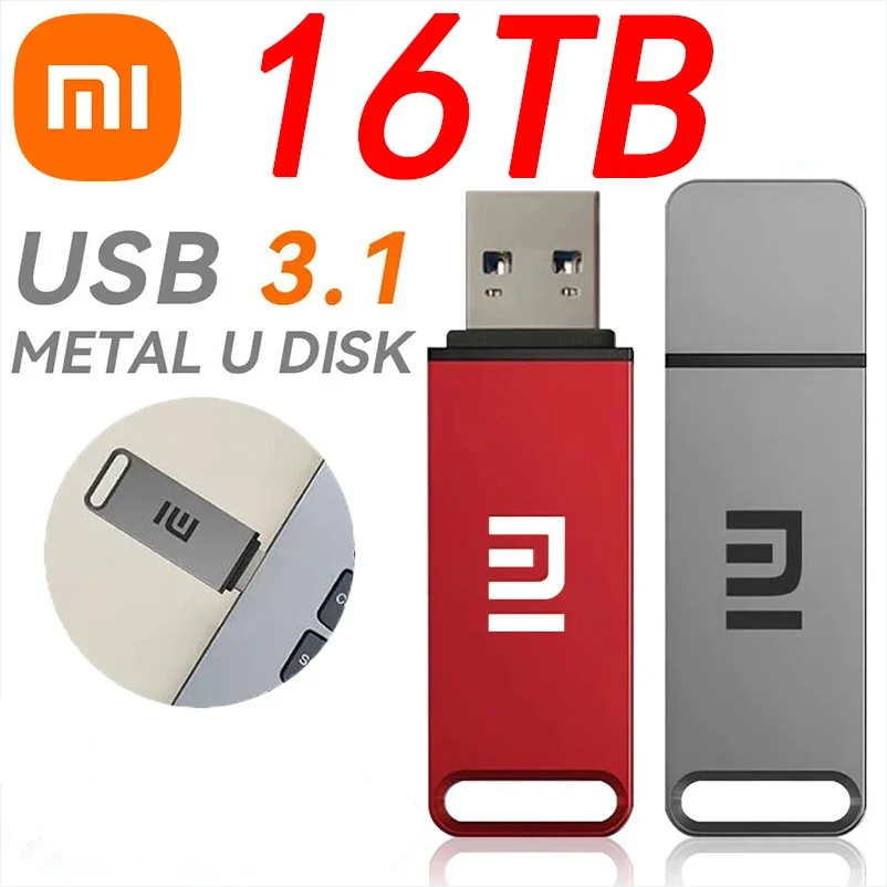 Xiaomi Original 16TB Usb 3.1 Pen Drive Memory USB Flash Drives 1TB 8TB ...