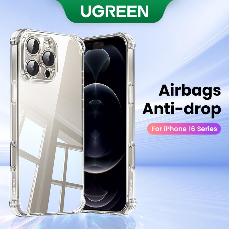 UGREEN 4 L-Arc Patented Airbags Anti-drop Shockproof Clear Soft Case ...