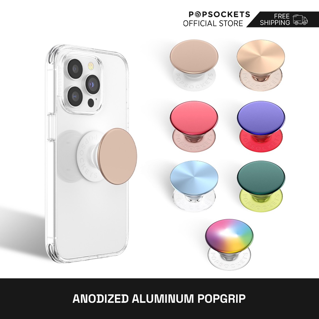 PopSockets Anodized Aluminum PopGrip | The Premium Phone Grip and Phone Wallet | PopGrip | Pop ...