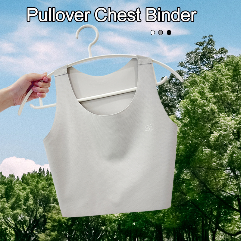 [6 Colours] Janest Chest Binder Tomboy Binder Sport Bra Seamless Binder ...