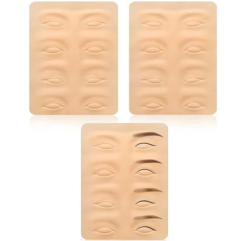 DECINIEE Tattoo Practice Skin Microblading Supplies Eyebrow Eyeliners ...