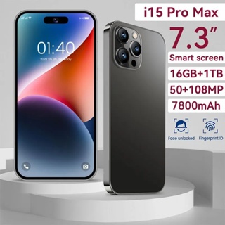 5G smartphone i15promax 16GB+1TB 6.8-inch global Android smartphone ...