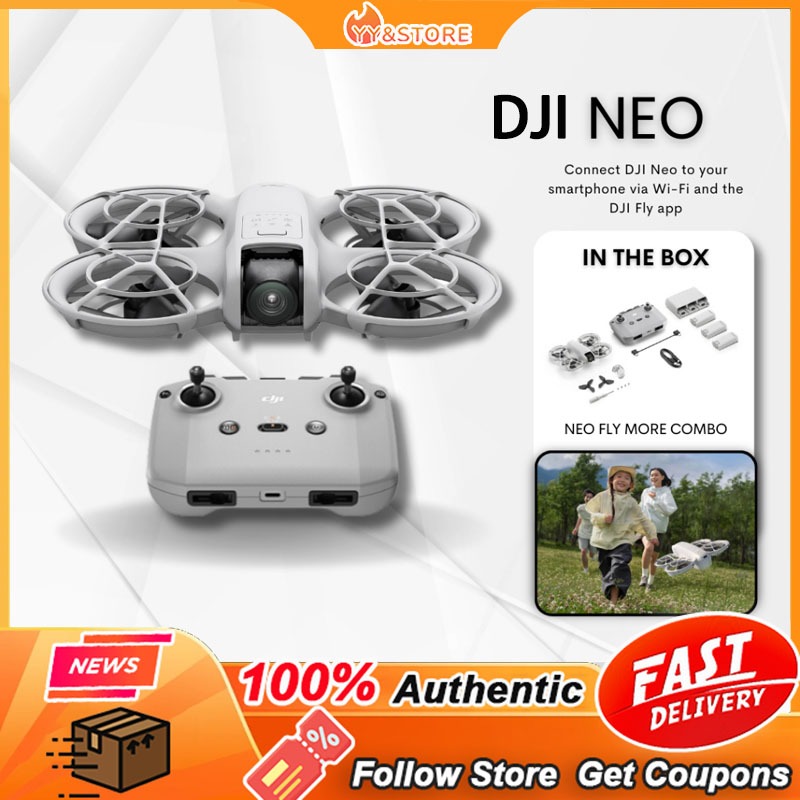 【2024 NEW】DJI Neo - Camera Drone | 135 g, Light & Portable | Palm ...