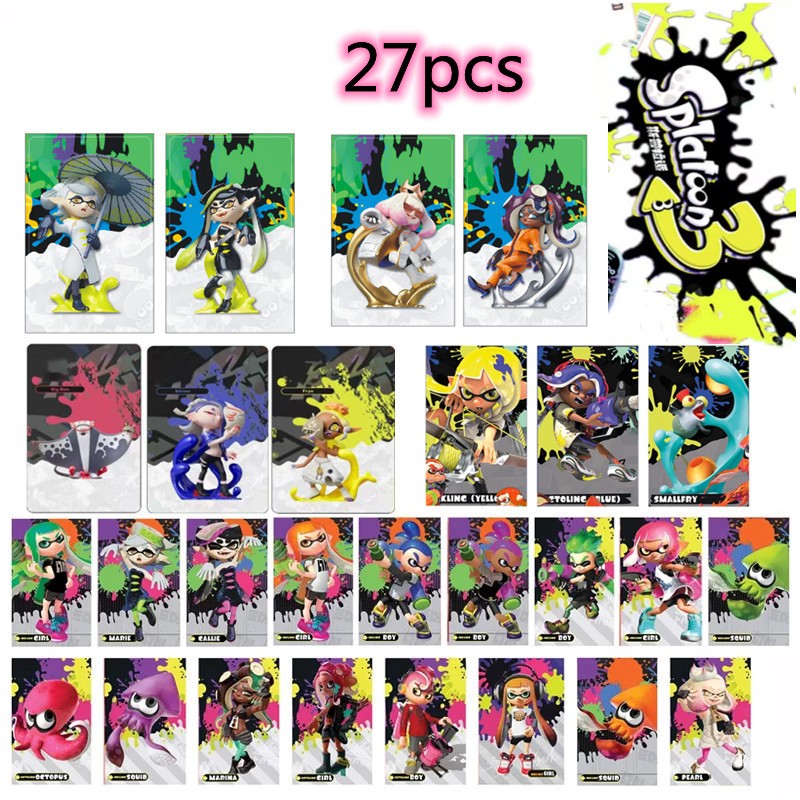 Splatoon amiibo card splatoon 3 ns switch amiibo splatoon 3 card NFC ...