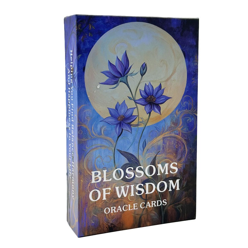 56 Pcs Blossoms of Wisdom Oracle Cards 12X7 CM 14+ Card Games | Shopee ...