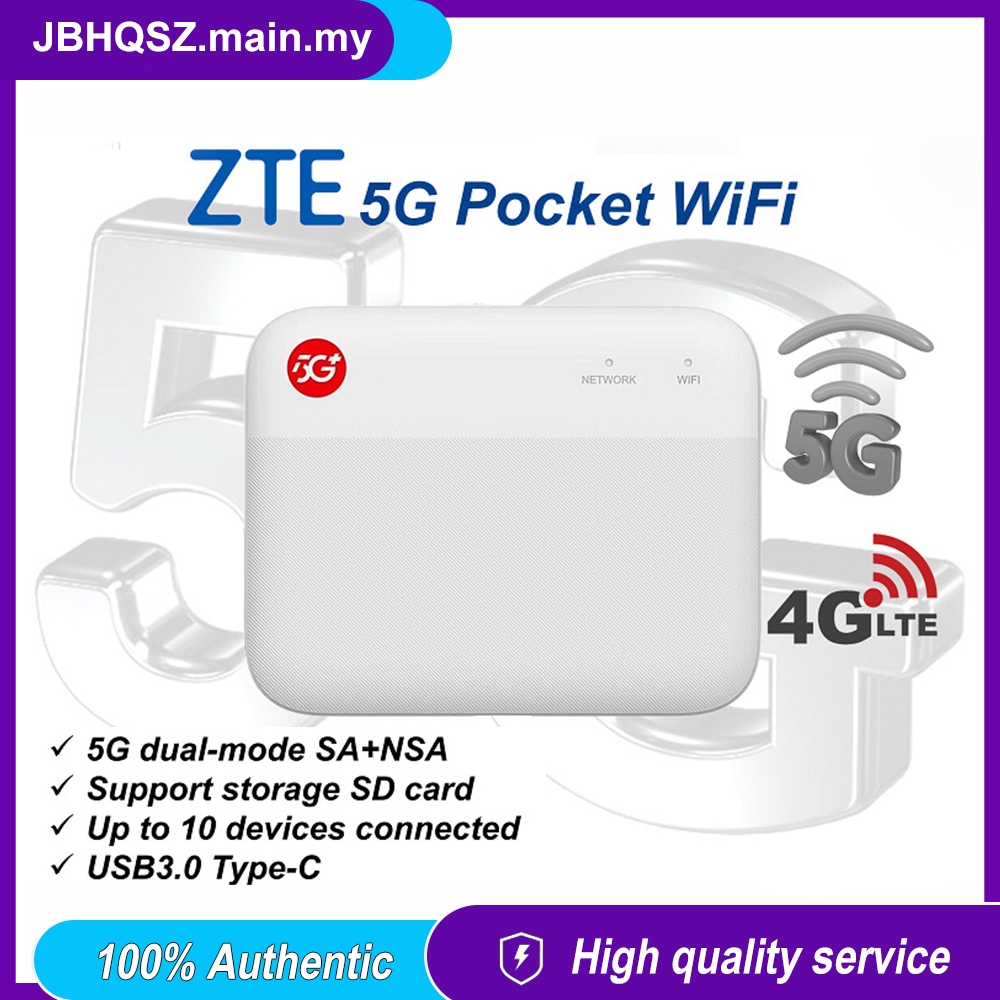 ZTE F50 5G Mobile wifi Portable Router Card Router 150M network speed ...