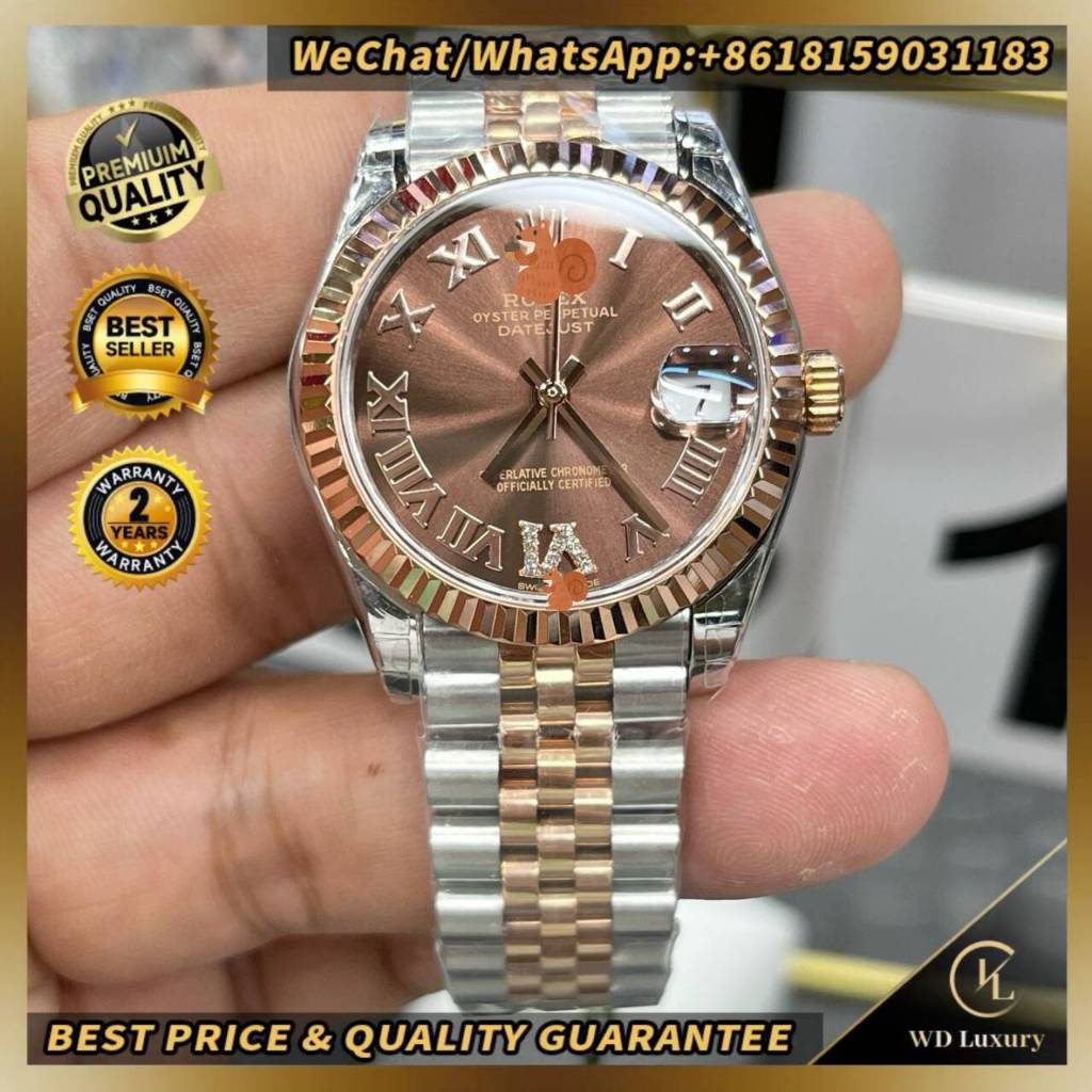 GS Factory 31mm Rose Gold Log Equipped with 2236 Integrated Automatic ...