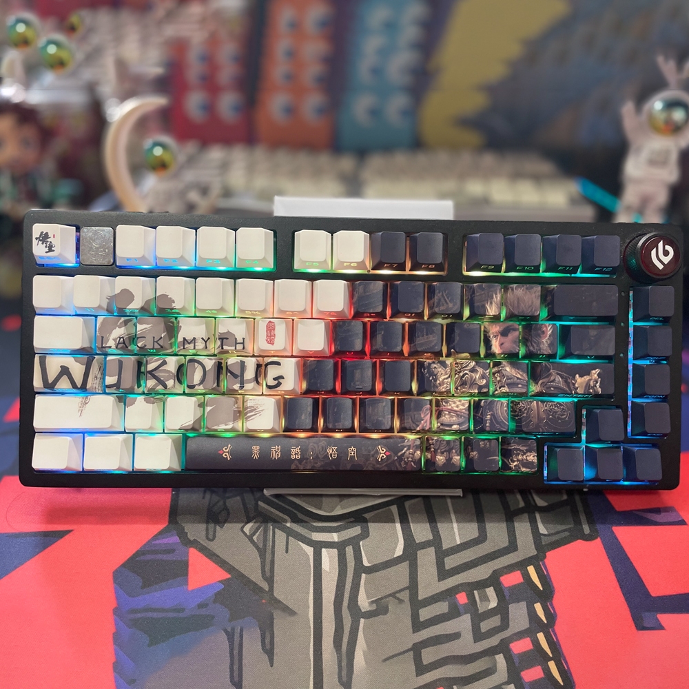 Wukong Keycaps Side Print Backlit keycaps Cherry Profile PBT Dye ...