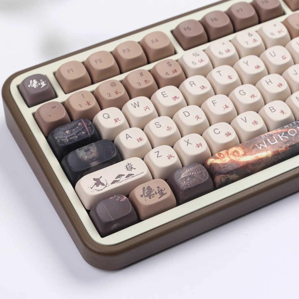 Black Myth Wu kong Keycaps MOA Profile PBT Dye Sublimation Keycap For ...