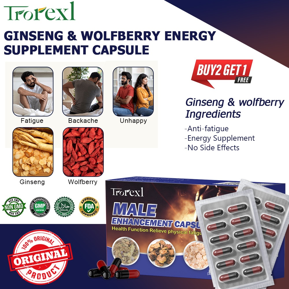 Trorexl 36 capsules/box new Epimedium and Ginseng Capsules supplement ...
