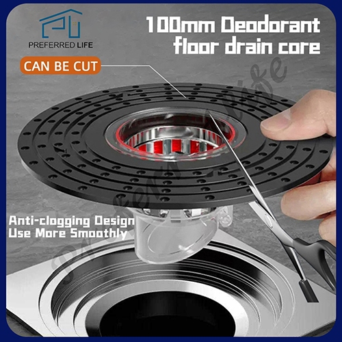 Bathroom floor drain core, anti-insect, anti-odor, anti-blocking floor ...
