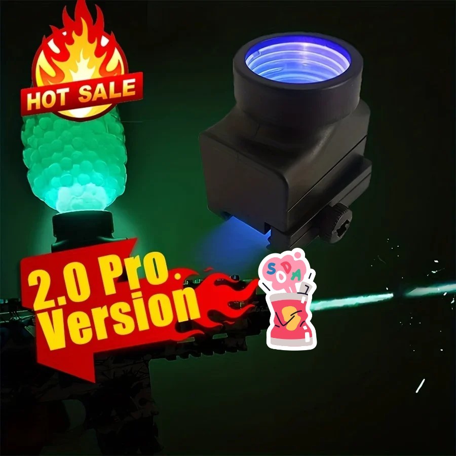 Toy Gun Accessories Fluorescent Bulb Illuminator Luminous Shooting ...