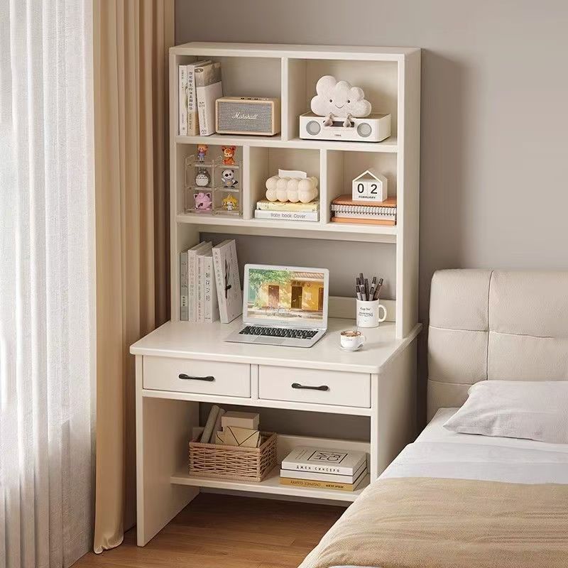 Study Table Desk Solid wood board with Drawers Bukesher Simple. Student ...